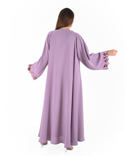 Hanayen Embroidered Emirati Abaya with Matching Hijab best abaya online ...