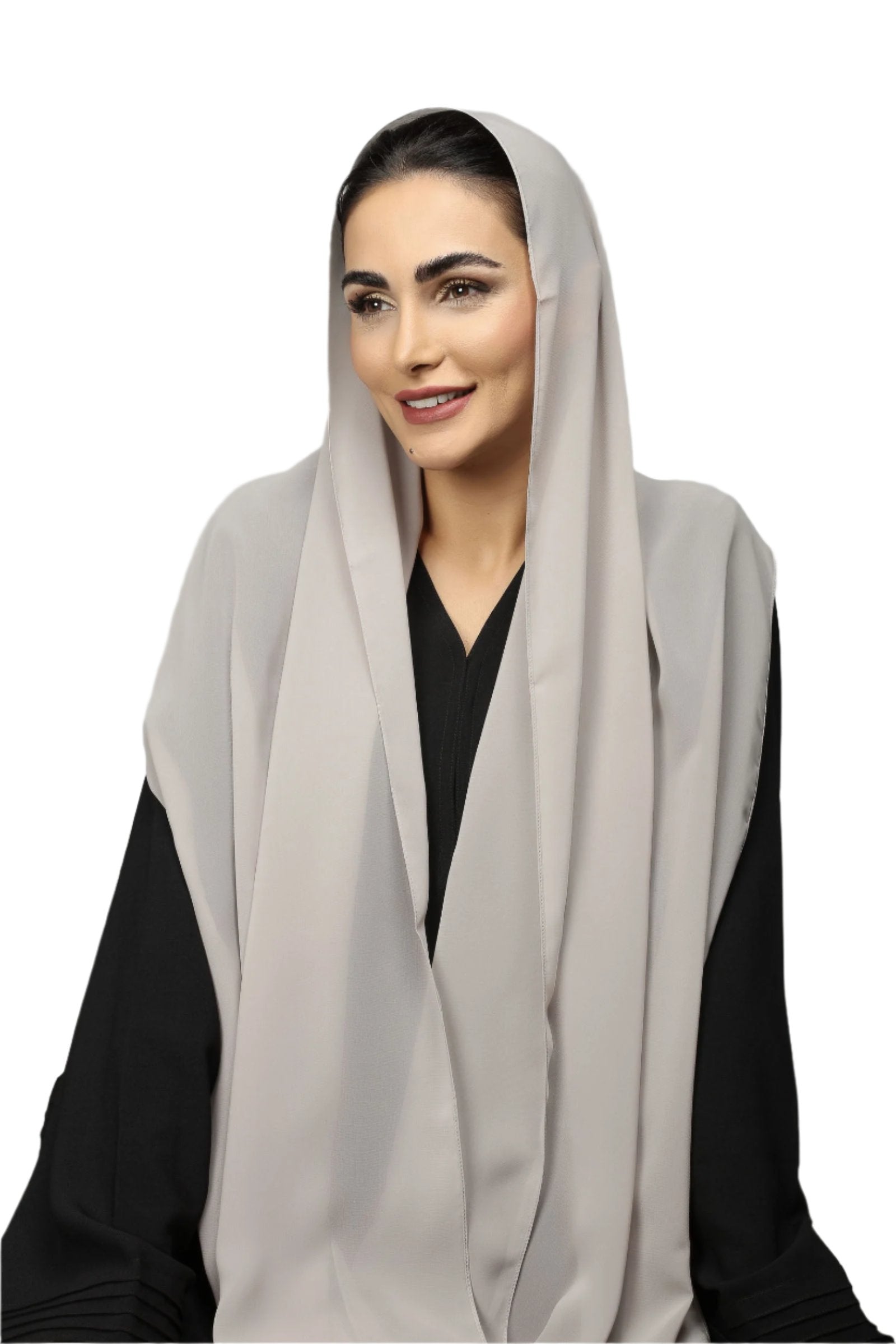 Hanayen Chiffon Sheila Plain Color