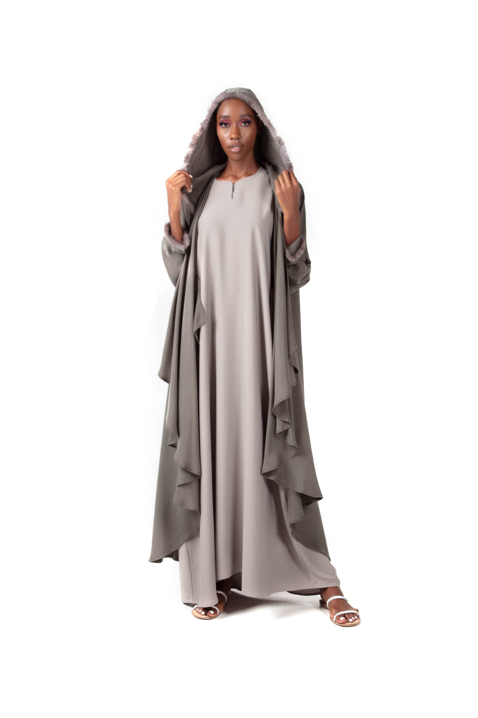 Buy Online Color Designer Cut Abaya | Luxury Abaya Dubai | Women's ...