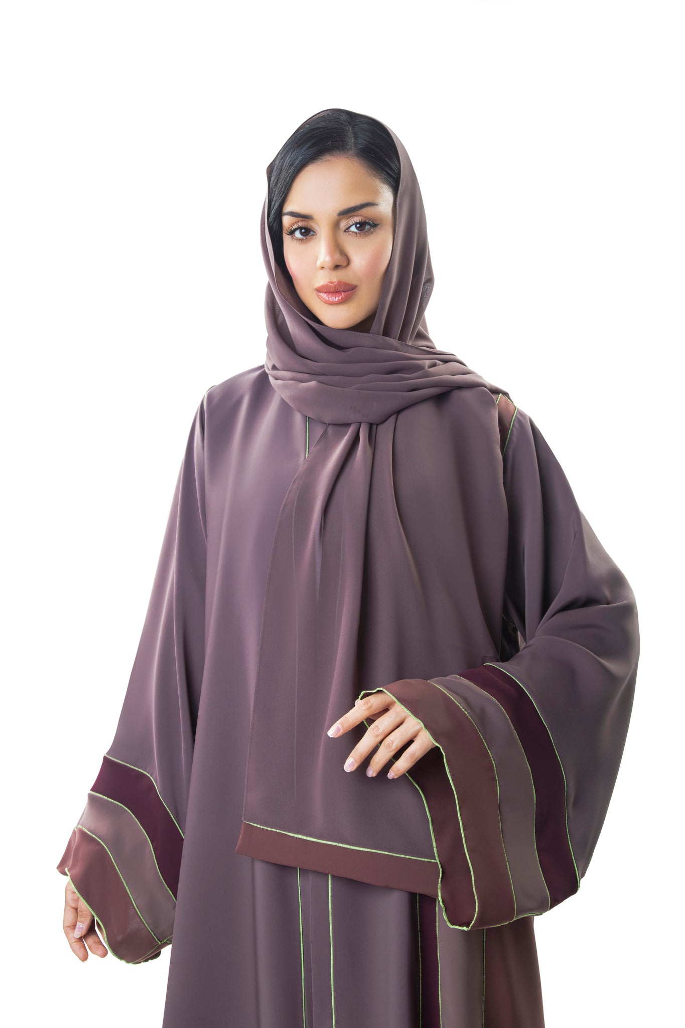 Hanayen Modern Reversable Color Abaya