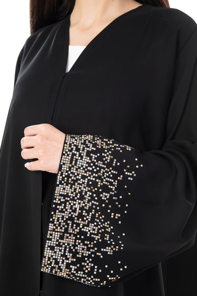 Hanayen Trendy Abaya Design With Elements best abaya online in dubai